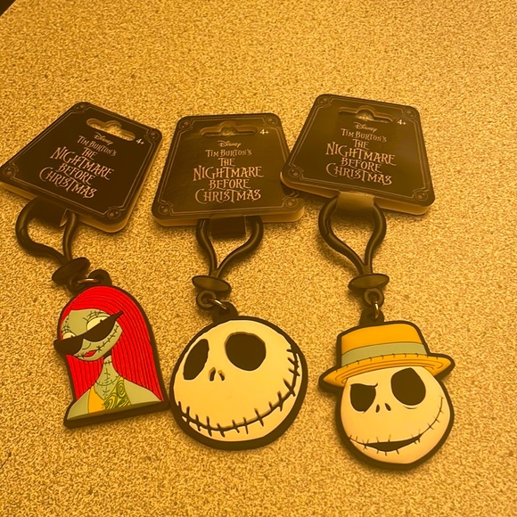 Disney | Toys | The Nightmare Before Christmas Keychains | Poshmark